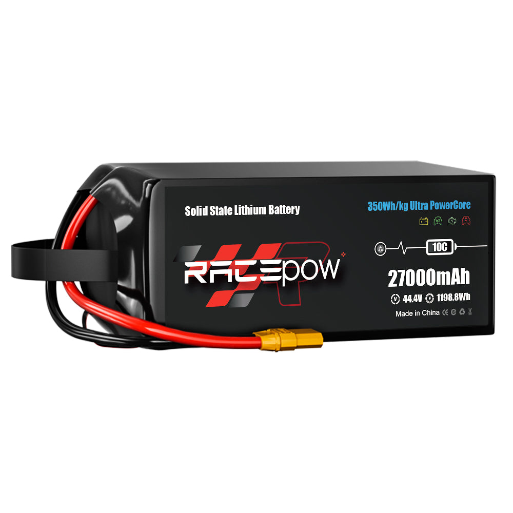 320Wh/kg 27000mAh 44.4V 12S High Energy Density Solid State Battery fo ...